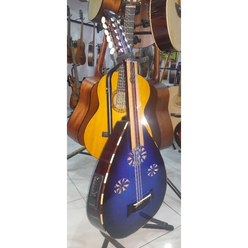 Jual Gitar Gambus OUD Akustik Elektrik Equalizer 7545r | Shopee Indonesia