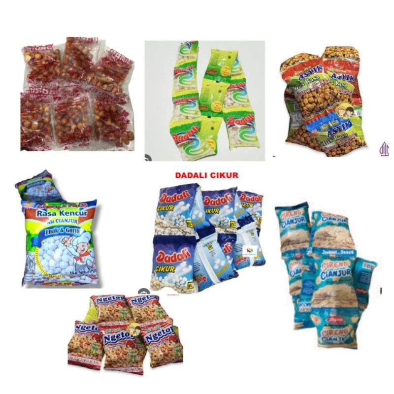 Jual ANEKA CEMILAN JAJANAN JADUL GURIH MURAH NGETOP CIRENG DADALI ASYIK ...