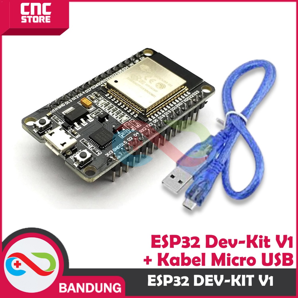 Jual Esp32 Esp32 Doit Wifi Bluetooth Iot Esp32s Development Board Plus 3590