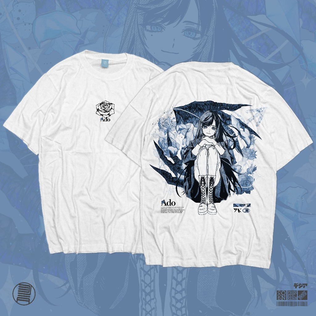 Jual Kaos Ado Utaite JPop JRock Music Ost Anime Manga T-Shirt Baju Wibu ...