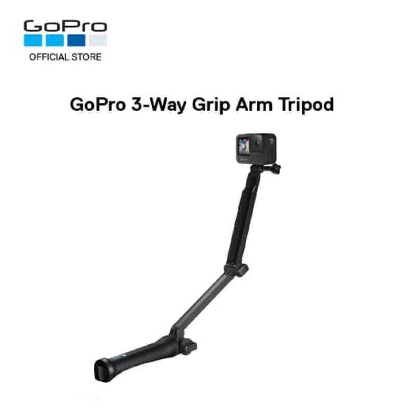 Jual GoPro 3 Way 2.0 Tripod Grip Arm Tongsis For All GoPro Series Original Resmi | Shopee Indonesia
