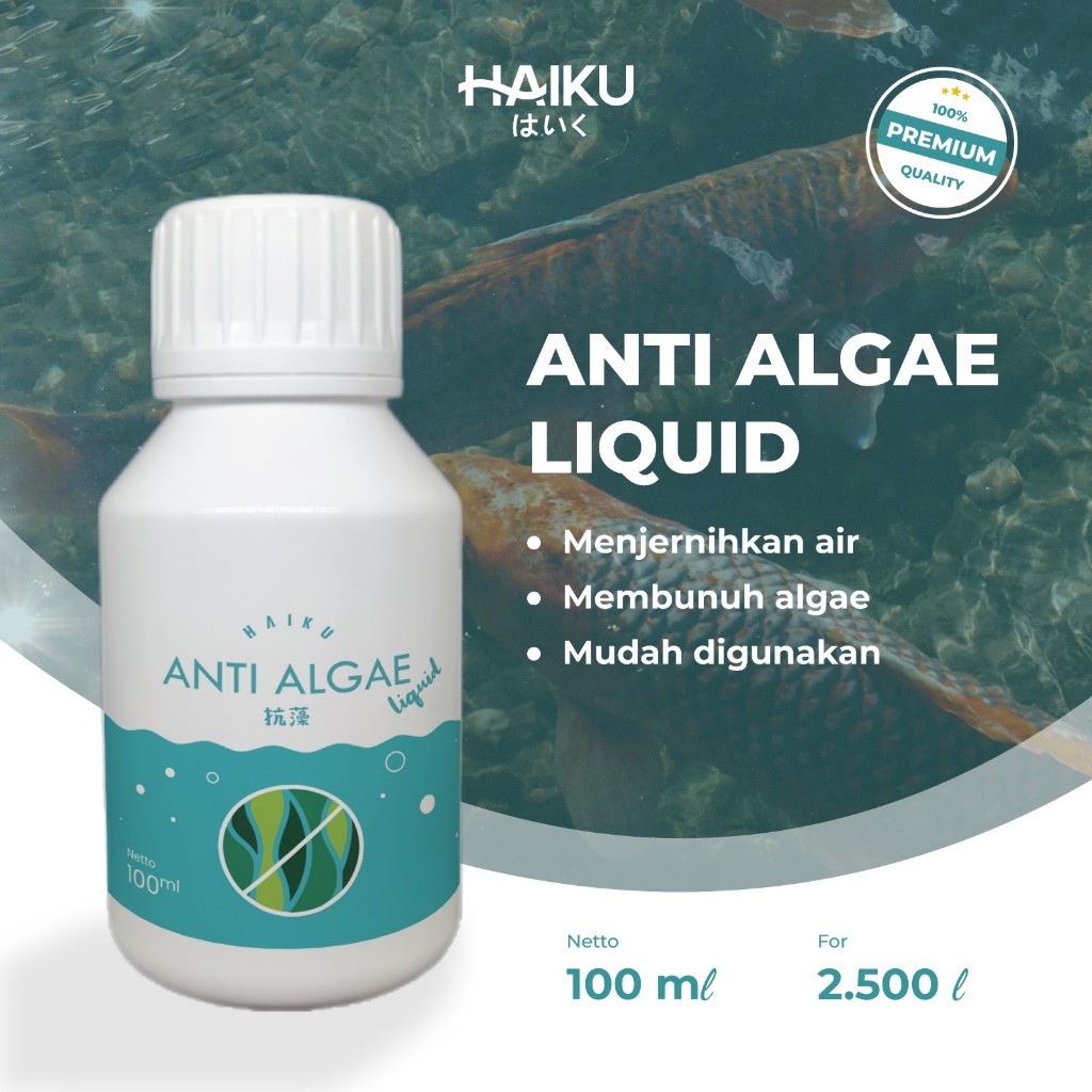 Jual Haiku Anti Algae Liquid - Obat Anti Alga dan Parasit Aquarium dan ...