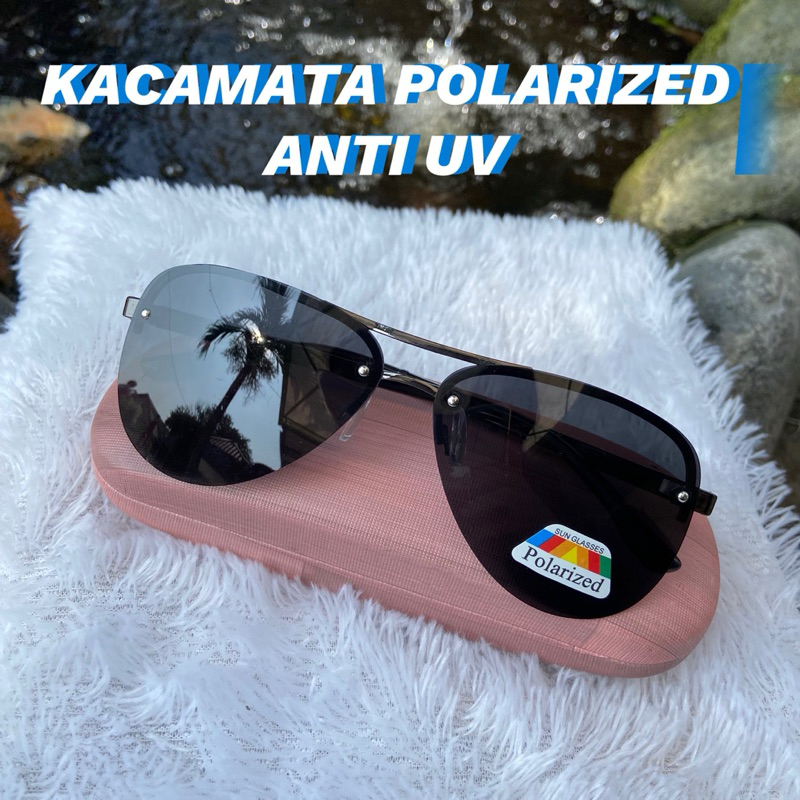 Jual Kacamata Polarized/Kacamata Tembak Ikan/Kacamata Hitam Anti Sinar UV Pria Wanita (KACAMATA ...