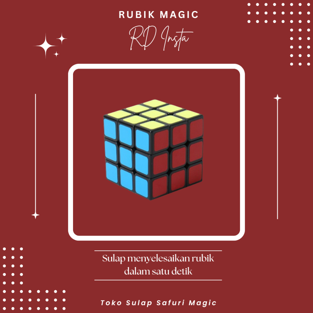 Jual Alat Sulap RD Insta - Rubik Instan - Sulap Rubik - Rubik Sulap ...