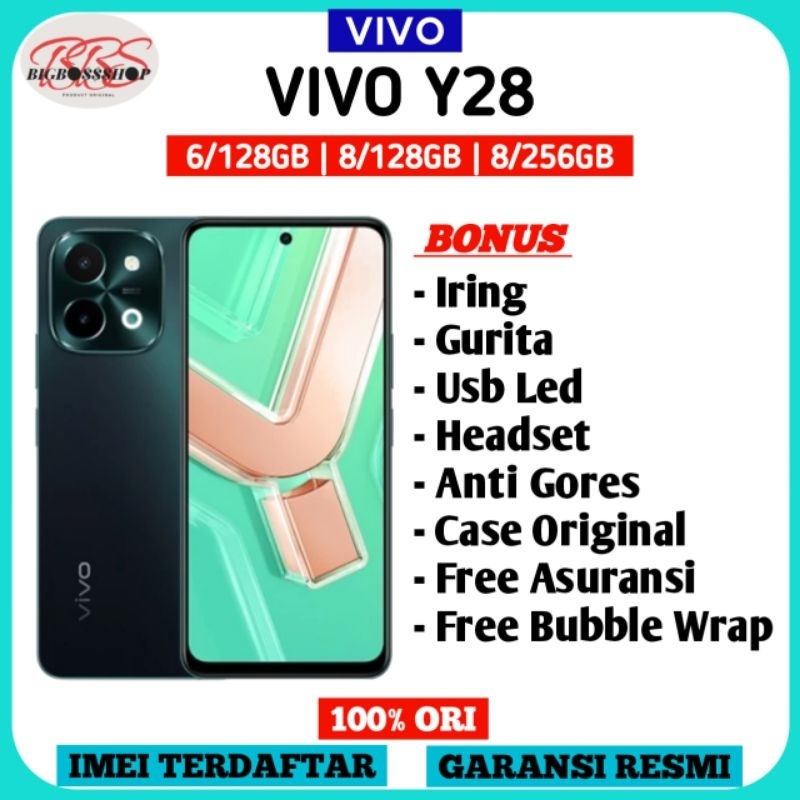 Jual VIVO Y28 NFC [6/128GB] [8/128GB] [8/256GB] Garansi Resmi | Shopee Indonesia