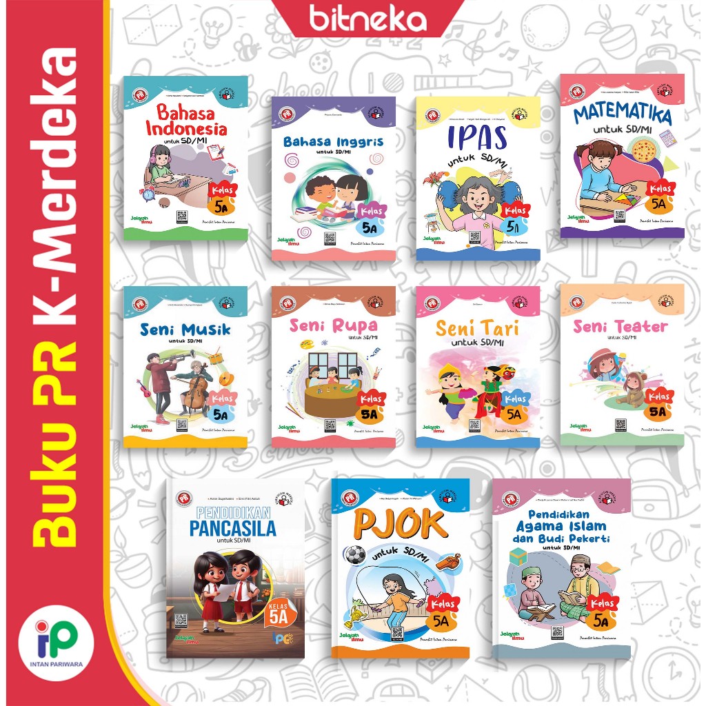 Jual Buku PR Interaktif 5A SD/MI Kelas 5 Semester 1 - Kurikulum Merdeka - Intan Pariwara ...