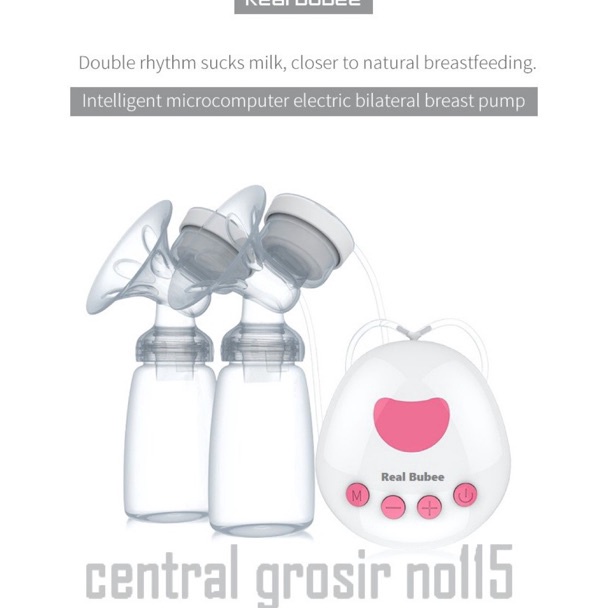 Jual Harga Bersahabat pompa asi elektrik double breast pump real bubee new model special edition ...