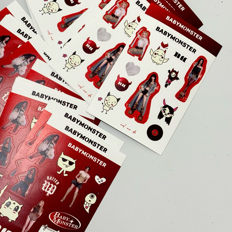 Jual BABYMONSTER STICKER PACK by NALMADA || STICKERPACK || Baby Monster ...