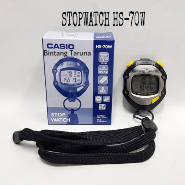 Jual Hot Sell Stopwach Casio HS7W Stopwatch Casio HS7W Stop Watch Casio ...