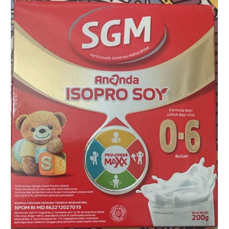 Jual SGM ANANDA ISOPRO SOY PROGRESS MAX 0-6 BULAN SUSU SOYA SUSU ALERGI ... Jual SGM ANANDA ISOPRO SOY PROGRESS MAX 0-6 BULAN SUSU SOYA SUSU ALERGI ...