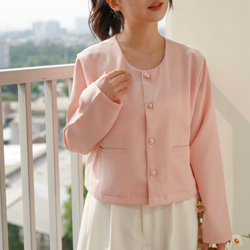 Jual HEJE - IMSOL 임솔 Blazer | Shopee Indonesia