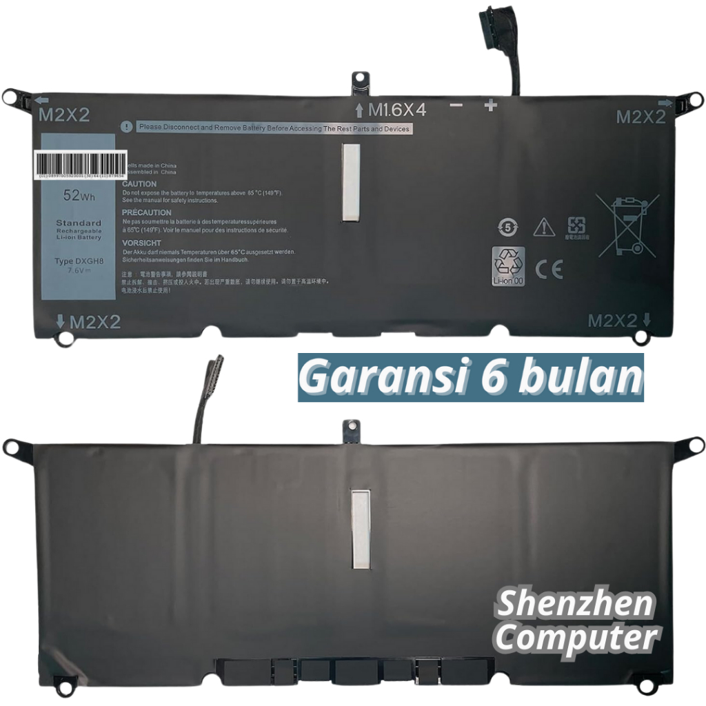 Jual Baterai Del Inspiron 7490 5390 5391 7191 7390 7391 2-IN-1 DXGH8 ...