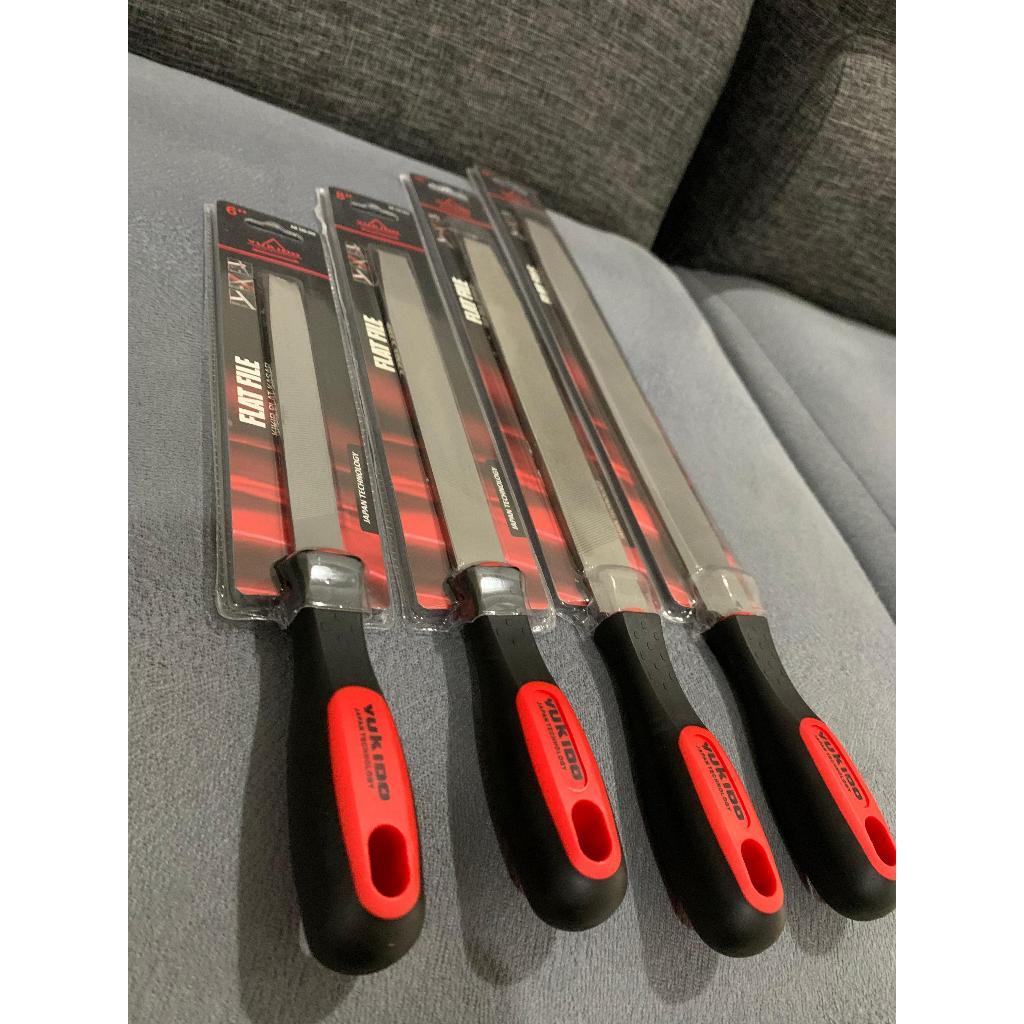 Jual Yukido Kikir Plat Gepeng Kikir Besi Kotak Flat Flies File gagang ...