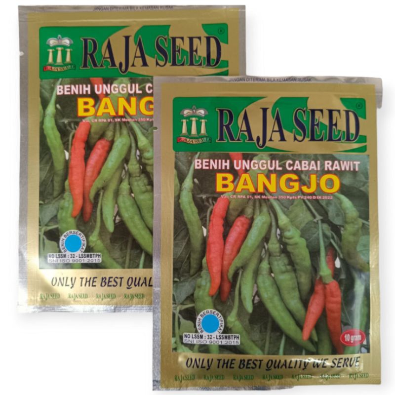 Jual BENIH CABE RAWIT HIJAU MERUNDUK UNGGUL BANGJO KEMASAN 10 GRAM ...