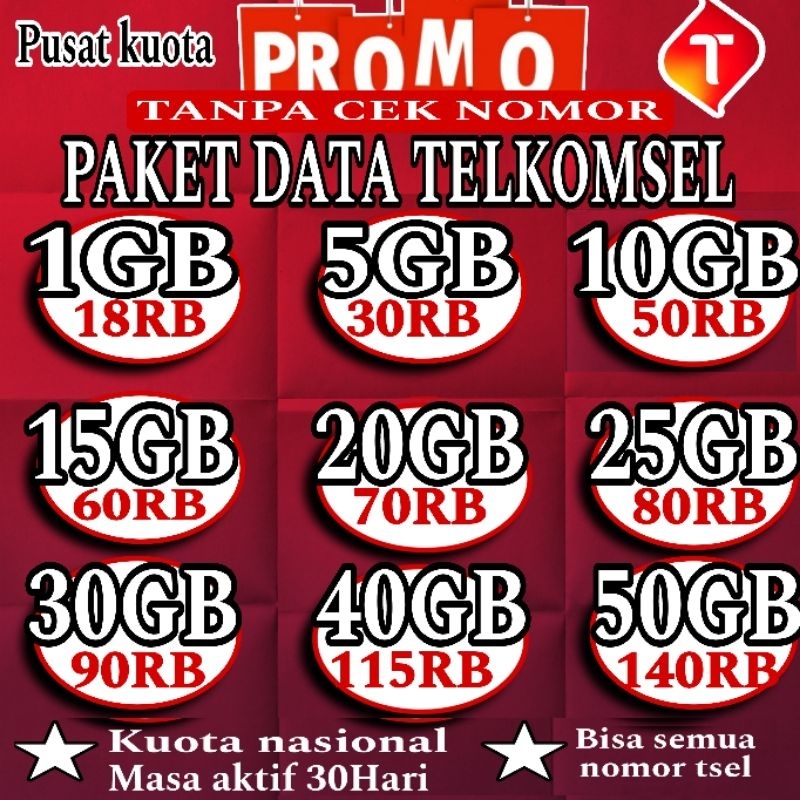 Jual Paket Data Telkomsel Flash Combo Tanpa Zona Full 24 Jam Bisa di ...