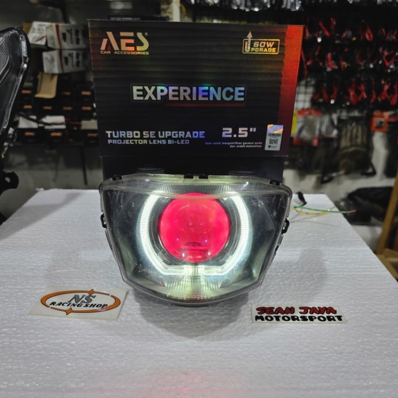 Jual PROJIE PROJECTOR BILED AES TURBO MOTOR MIO J MIO SMILE | Shopee ...