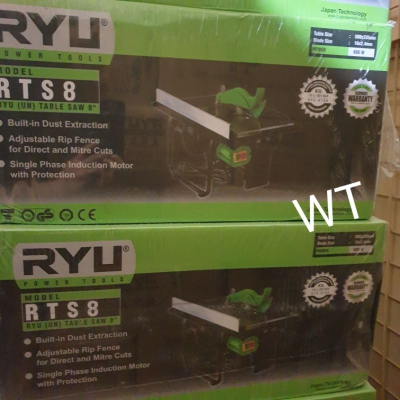 Jual RYU RTS 8 Table Saw 8" Meja Gergaji Kayu RTS 8 | Shopee Indonesia