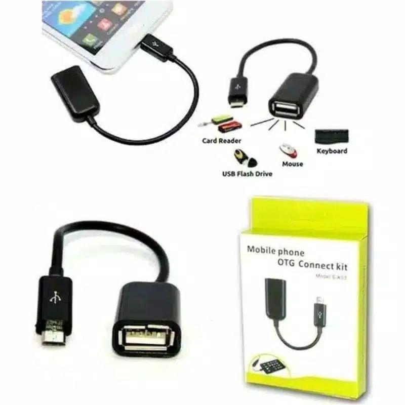 Jual Kabel OTG Hub Micro USB dan Type C Speed transfer file Handphone ...