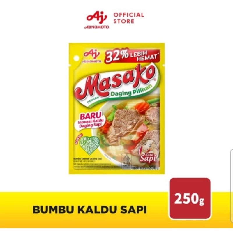Jual MASAKO BUMBU KALDU DAGING SAPI 250GR | Shopee Indonesia