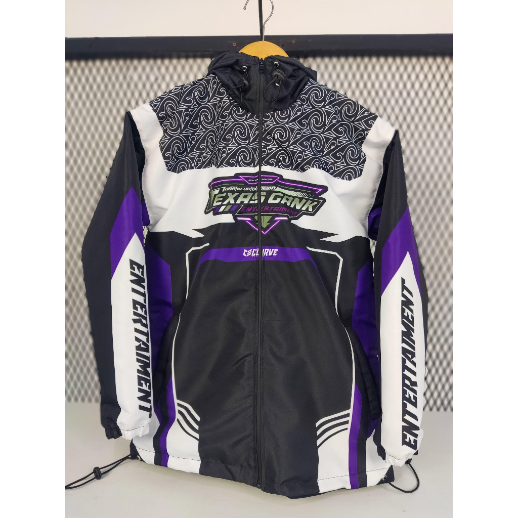 Jual JAKET PARASUT RACING CUSTOM FREE DESAIN | Shopee Indonesia