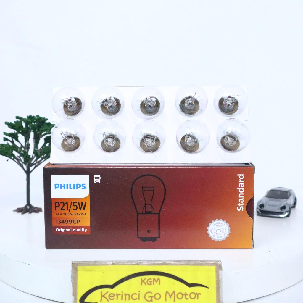 Jual Philips P21/5W 24 Volt 21/5 Watt 13499CP Bohlam Rem Kaki 2 Besar ...