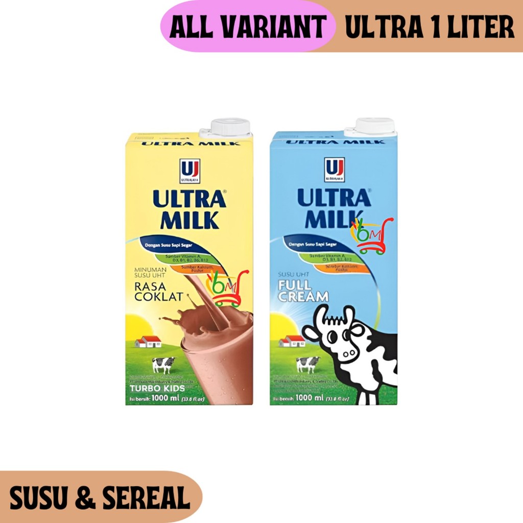 Jual Ultra Kemasan Besar Box 1 Liter All Variant | Shopee Indonesia