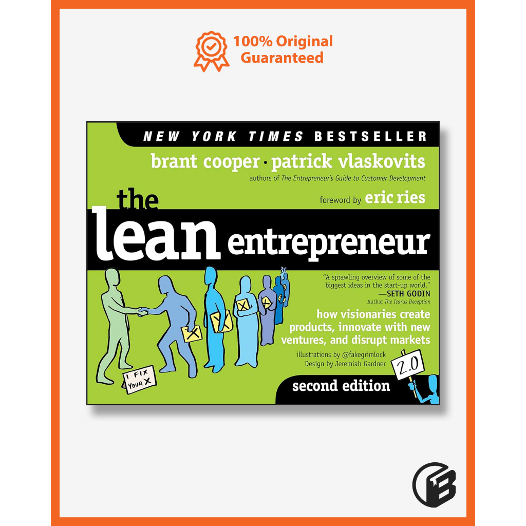 Jual Buku Import The Lean Entrepreneur by Brant Cooper (Original ...
