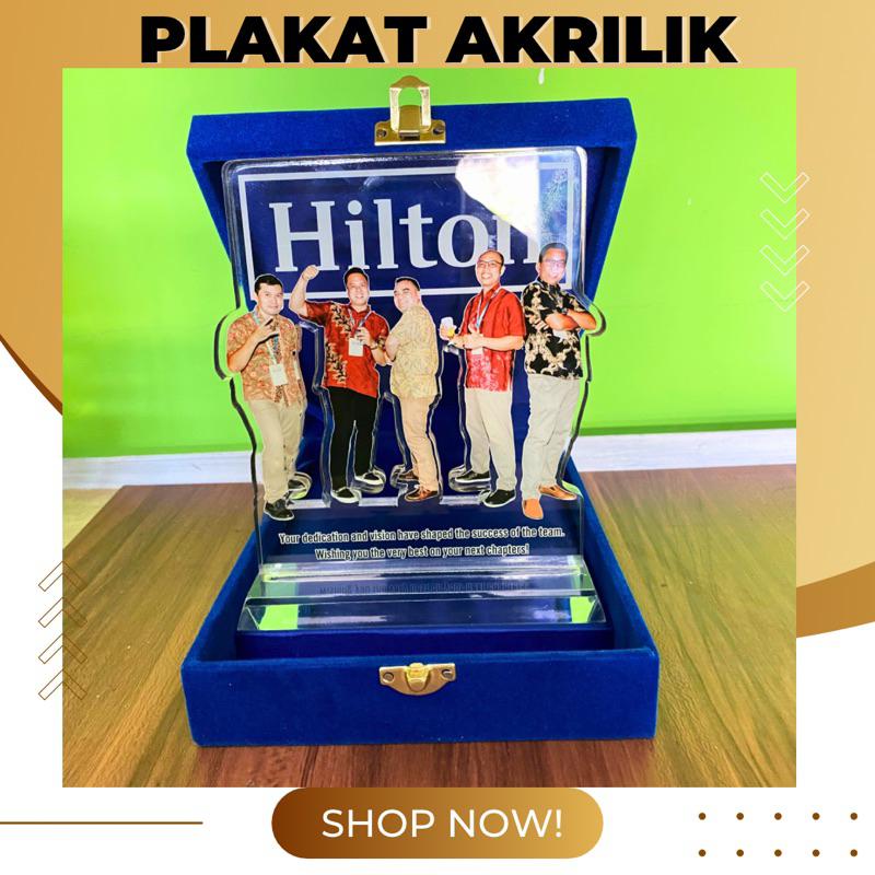 Jual PREMIUM PRODUK!! Plakat Akrilik tebal 8mili + box bludru Plakat ...