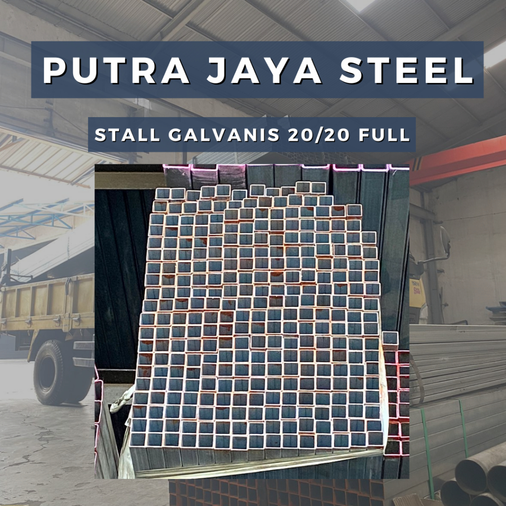 Jual PIPA KOTAK STALL GALVANIS 20/20 (FULL) BERBAGAI MACAM KETEBALAN ...