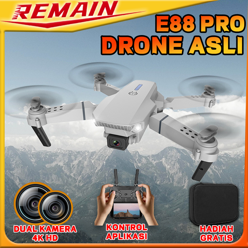 Jual Drone E88 / E99 Pro 4k HD Kamera Shoot Original Indoor Outdoor Drone Mini RC 4K HD Camera ...
