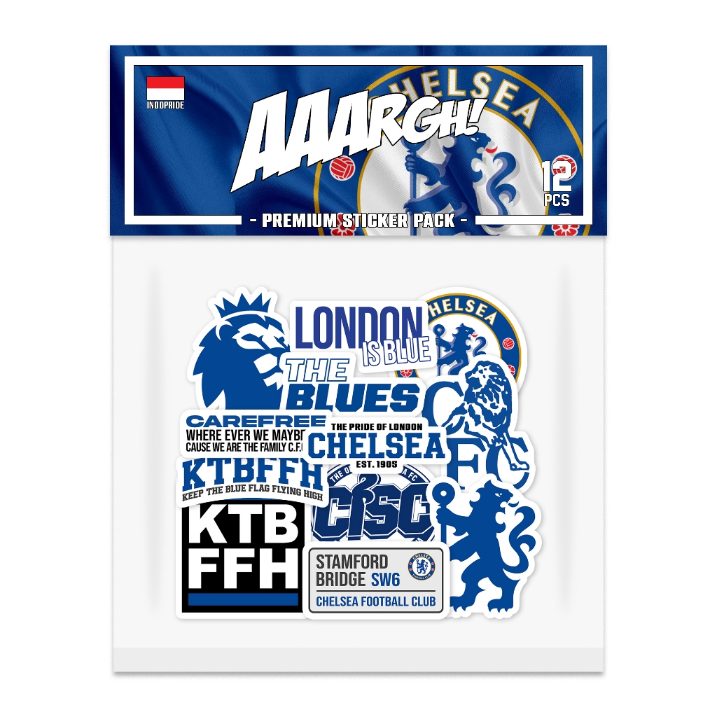 Jual CHELSEA Sticker Pack vol. 1 (London is Blue) | Shopee Indonesia