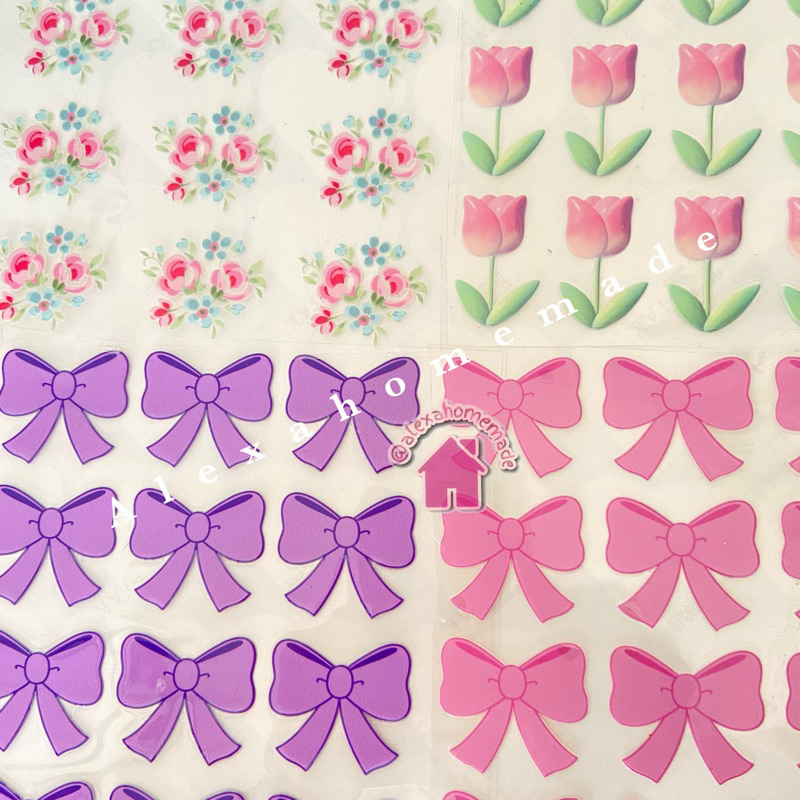 Jual STICKER DEKORASI PITA ANTI AIR (satuan) - stiker lucu/stiker ...