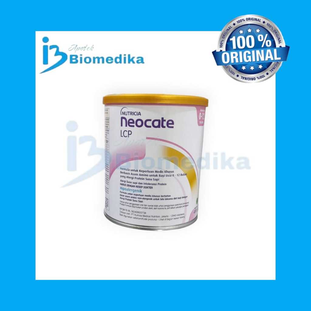 Jual Neocate LCP - Susu Formula Khusus untuk 0-12 Bulan - 400 g ...