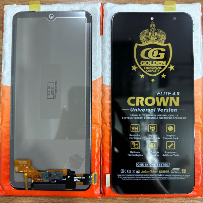 Jual LCD TS FULLSET REDMI NOTE 10 4G/REDMI NOTE 10S INCELL HITAM ...