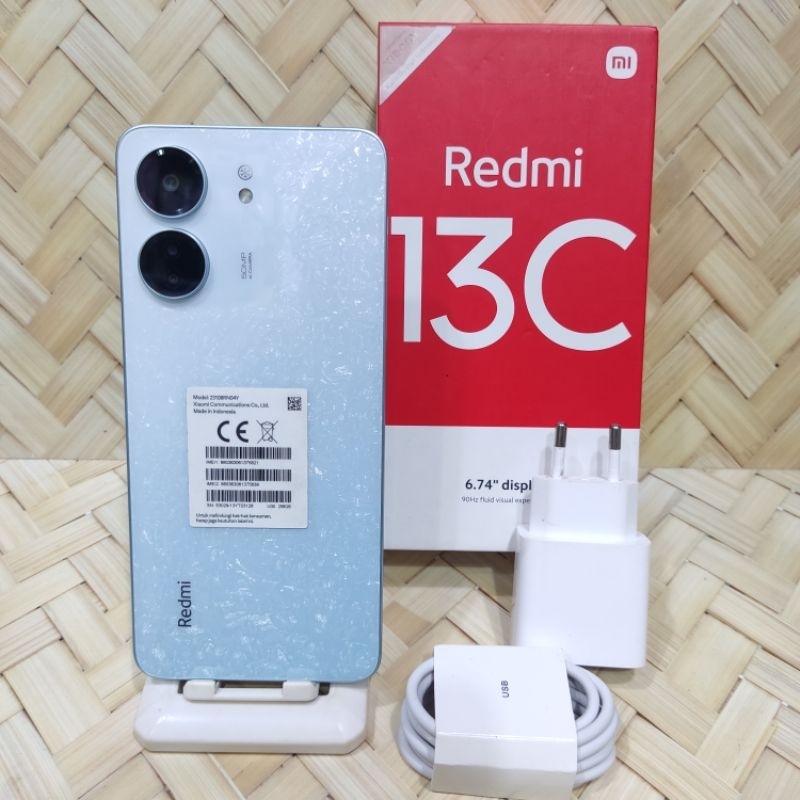Jual Redmi 13C 8/256GB 6/128GB Hanphone second Fullset original ...