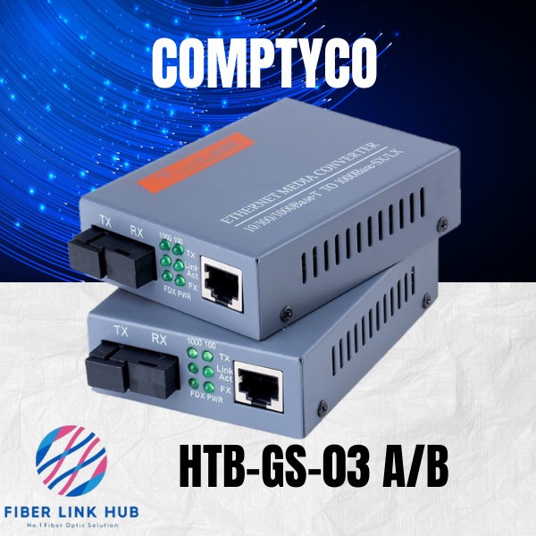 Jual COMPTYCO Netlink Gigabit HTB-GS-03 A/B HTBGS03 Fiber Optic Media Converter - HTBGS03 A+B ...