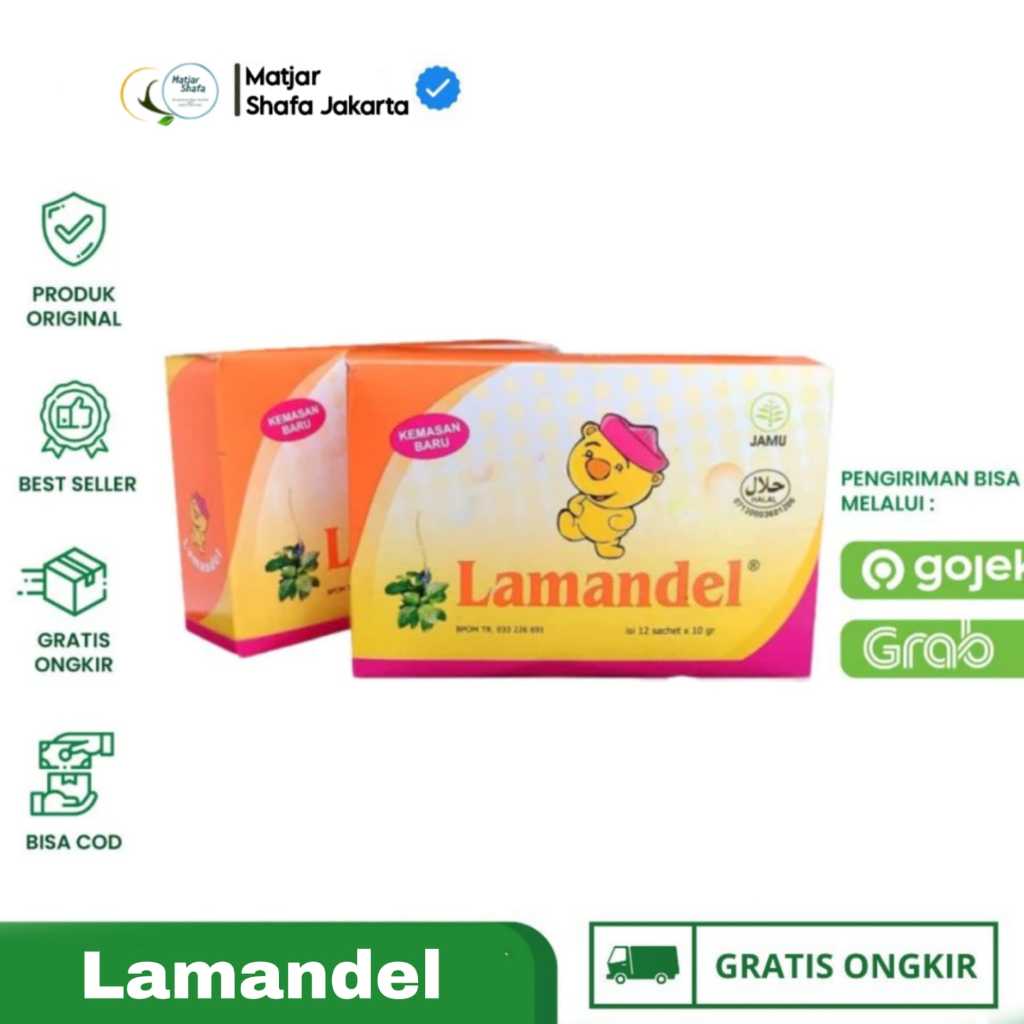 Jual Obat Amandel Lamandel Botol 200gr - Formulasi Medik Untuk Radang ...