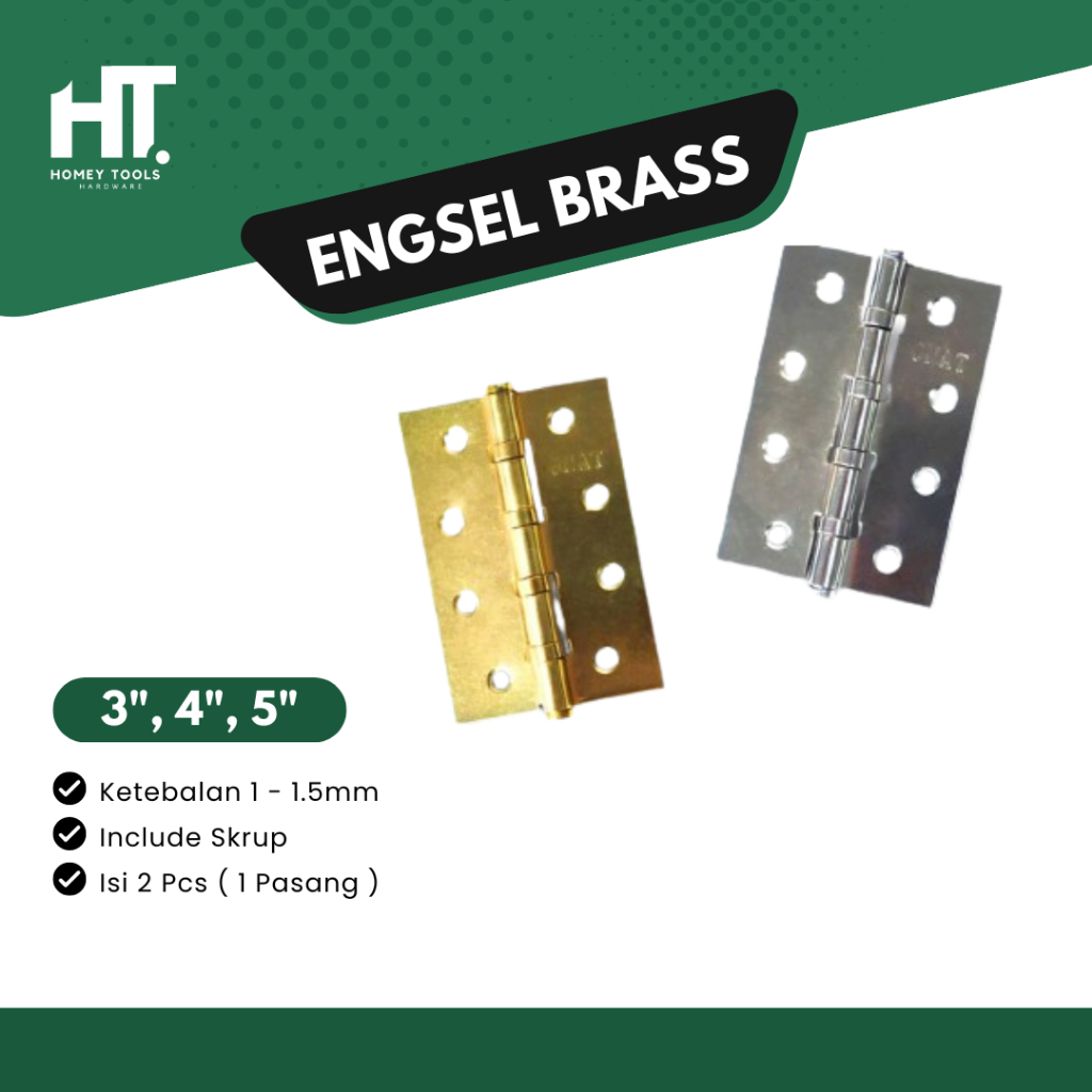 Jual ONAT Engsel Stainless / Engsel Pintu Jendela Tebal / Engsel Kupu ...