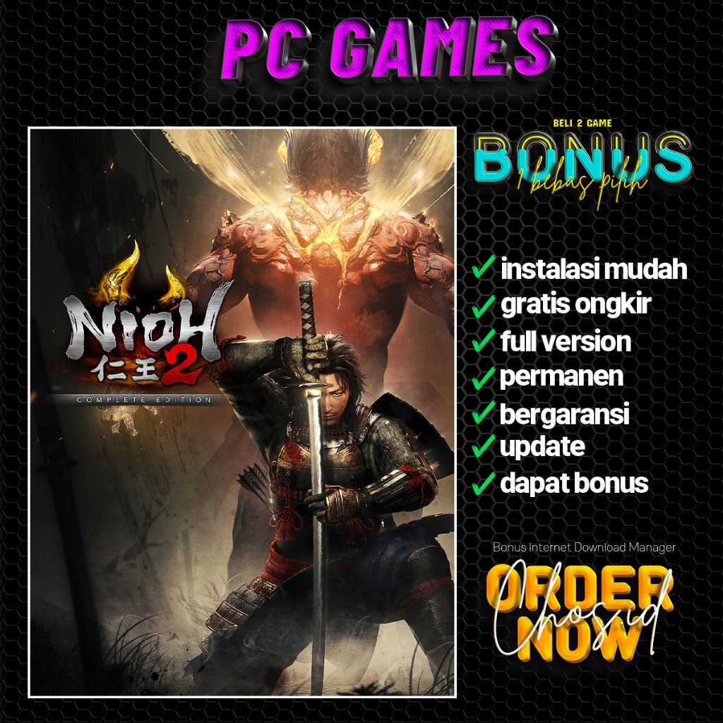 Jual Nioh 2 The Complete Edition | Game PC - Laptop | Shopee Indonesia