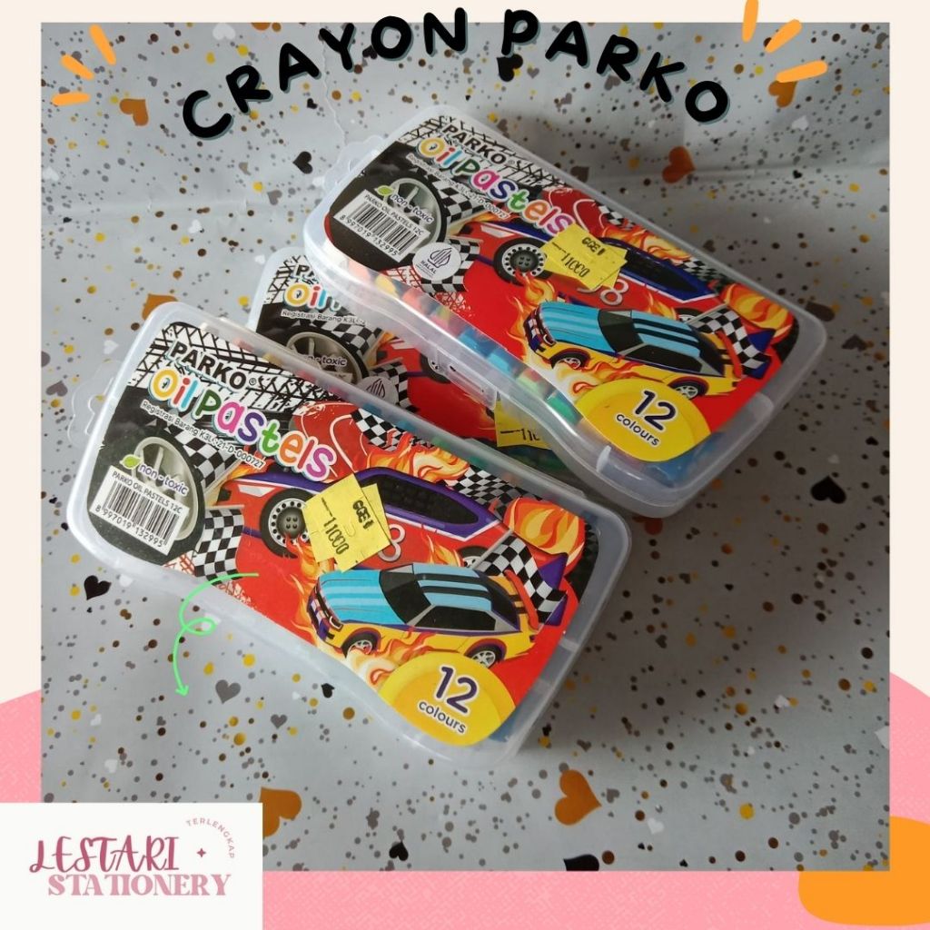 Jual Crayon Parko | Crayon Mewarnai | Crayon Murah Lestari Stationery ...