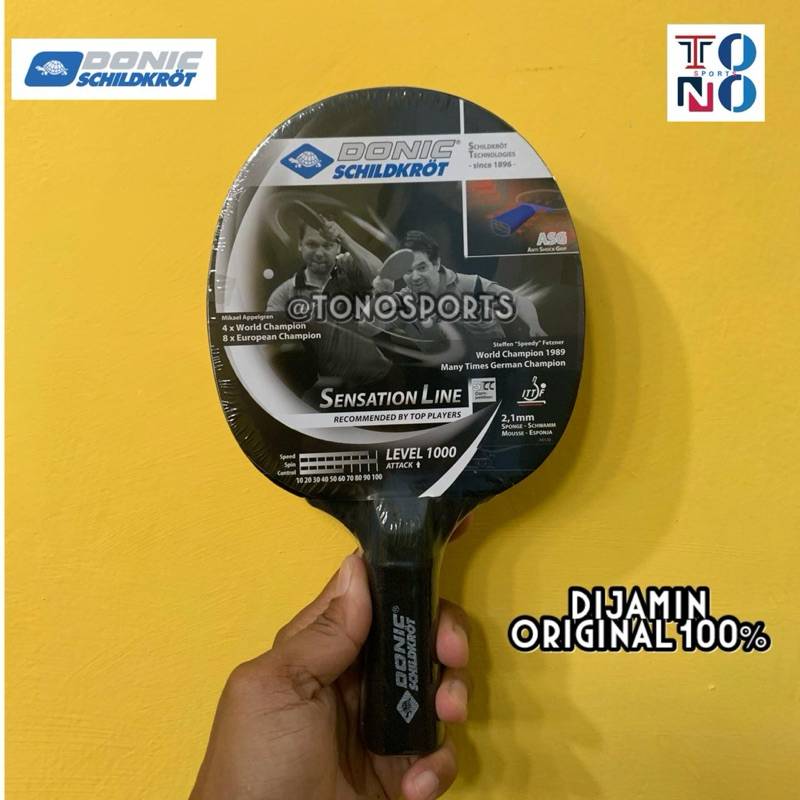 Jual Bat Bet Don*c Schildkrot SENSATION Level 1000 CARBON Pimpong Tenis Meja Original | Shopee ...