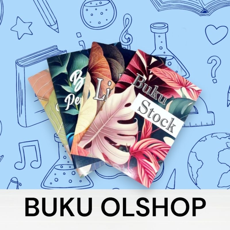 Jual BUKU ONLINE SHOP / REKAP PENJUALAN / PEMBUKAAN / LIST ORDER / STOK ...
