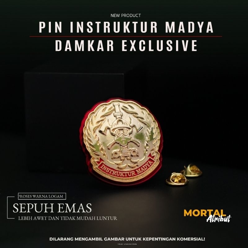 Jual PIN INSTRUKTUR MADYA PEMADAM DAMKAR -PIN INSTRUKTUR MUDA PEMADAM ...