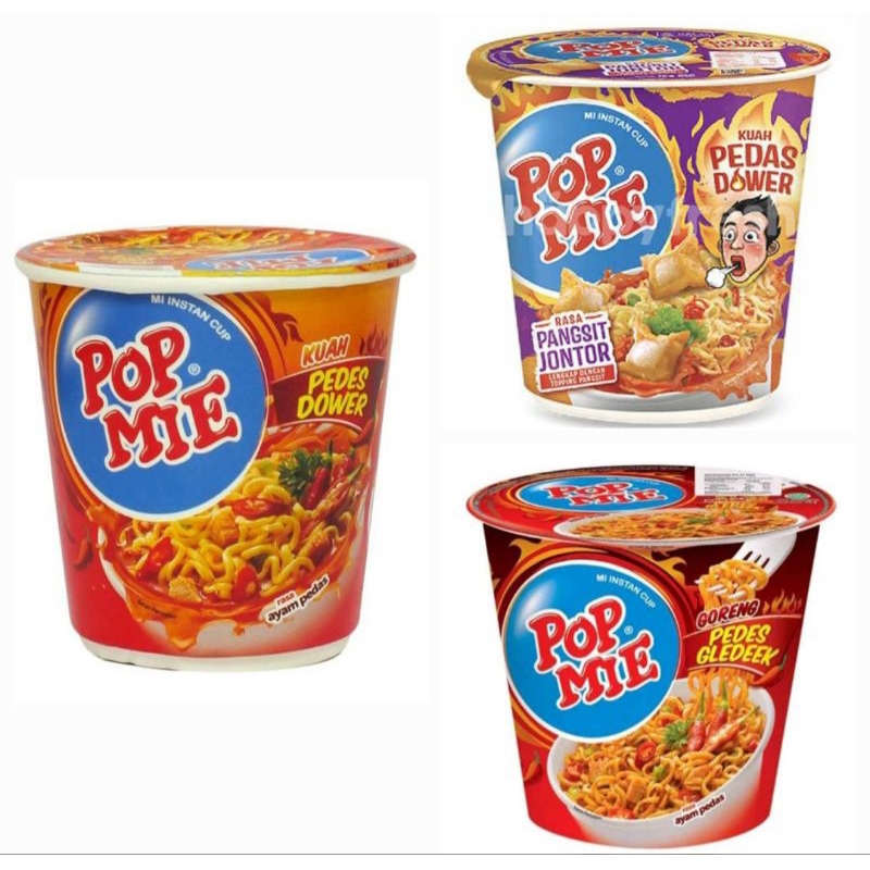Jual Pop Mie Dower/Pangsit Jontor/Pedes Gledek 75gr | Shopee Indonesia