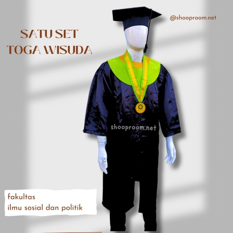 Jual (SATU SET) TOGA WISUDA UINSA - FAKULTAS ILMU SOSIAL DAN POLITIK ...
