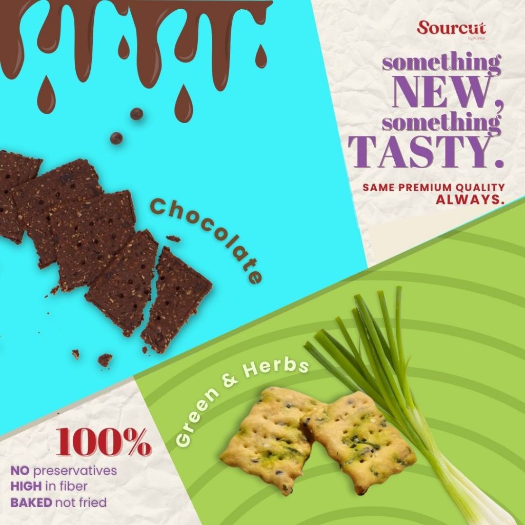 Jual [NEW Variant] Sourdough Crackers by SOURCUT - sourdough discard ...