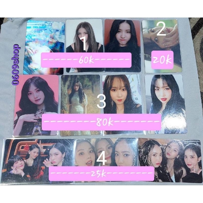 Jual Photocard GFRIEND VIVIZ Sowon Yerin Eunha Yuju SinB Umji | Shopee Indonesia