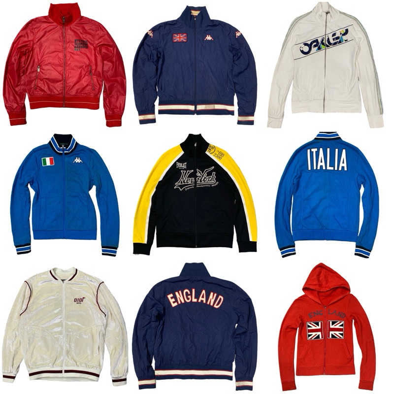 Jual Tracktop / Jacket THRIFT | Y2k Vintage Acubi | Shopee Indonesia
