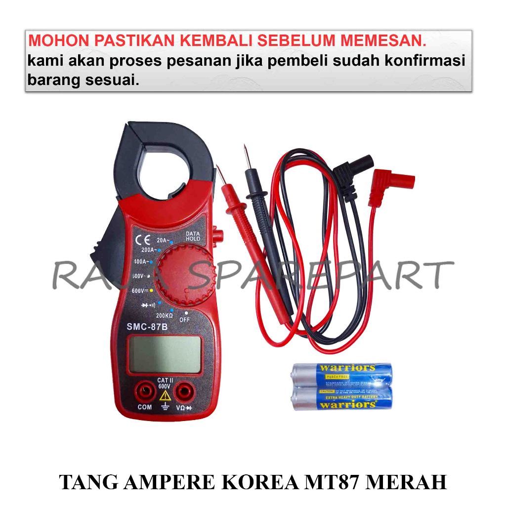 Jual TAM TANG AMPERE DIGITAL / DIGITAL CLAMP METER / TANG AMPERE KOREA ...