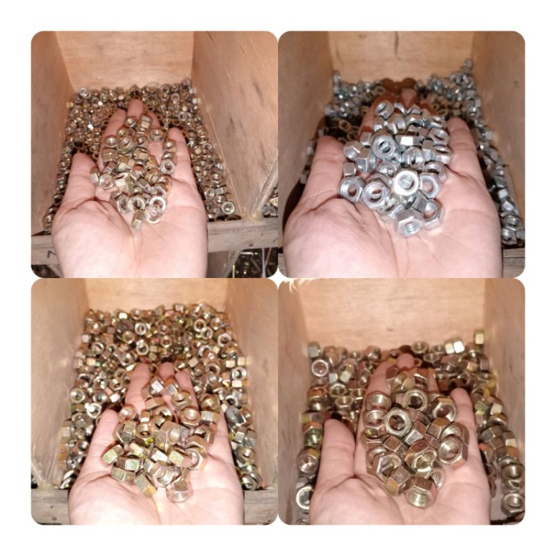 Jual MUR BESI KUNING / PUTIH M4 M5 M6 M7 M8 M10 M12 M14 | Shopee Indonesia